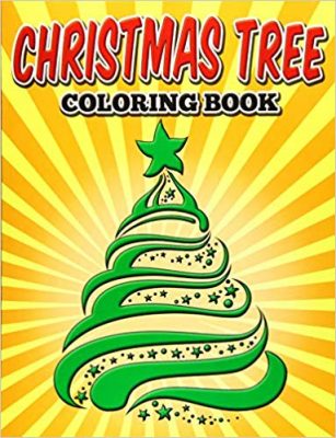 Christmas Tree Coloring Book by Dreamstone Publishing